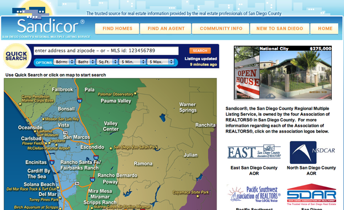 SANDICOR Launches a Consumer Site - I Don't Get It - GeekEstate Blog
